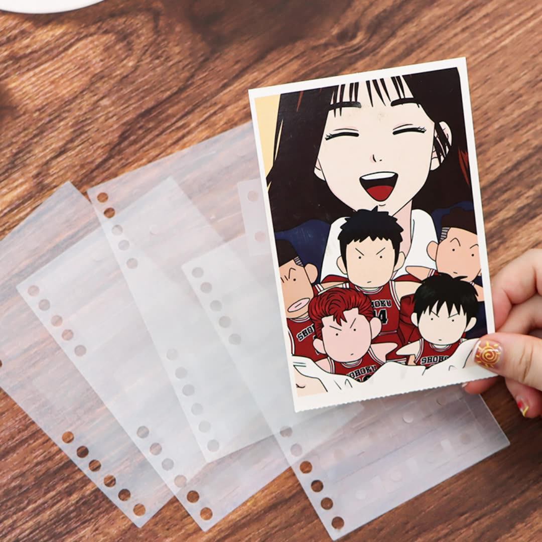 Plastic Pvc Clear Frosted Cards With Tab Page Flag Can Add Task Sticker ...