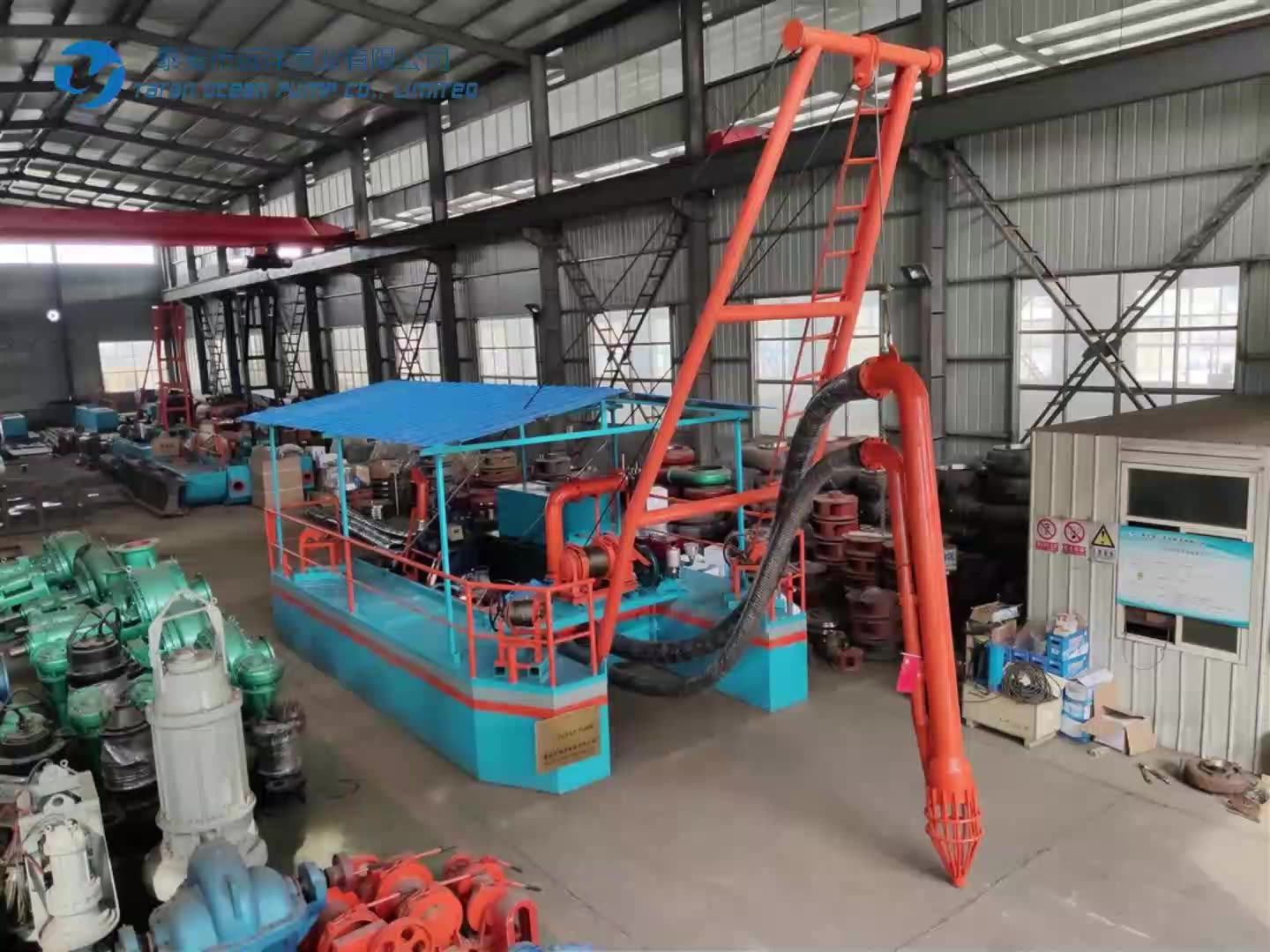 Sand Dredge Pontoon Dredger Vessel Sand Suction Pump Boat Sale Dredger ...