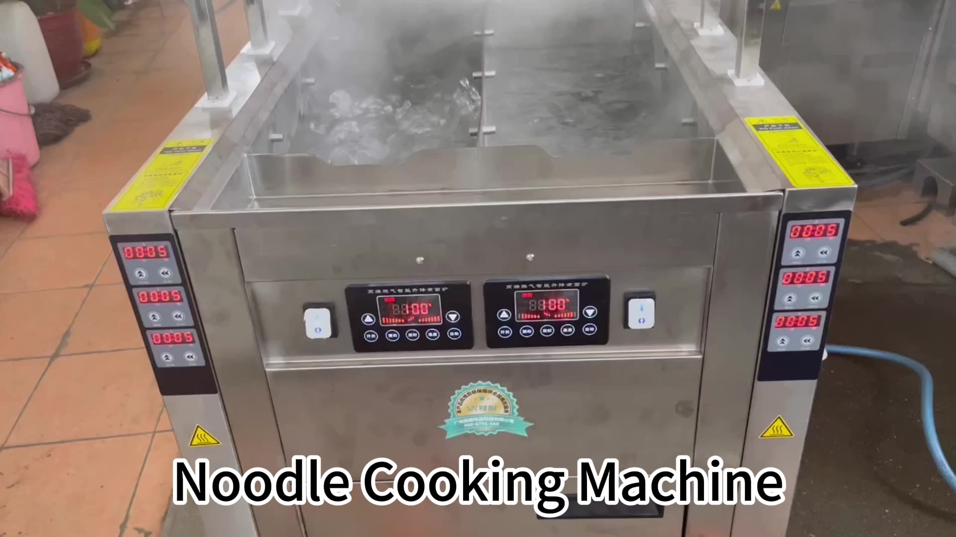 Multi-functional Gas Heating Instant Noodles Cooking Machine Noodle Cooker Equipment Auto Noodle ...
