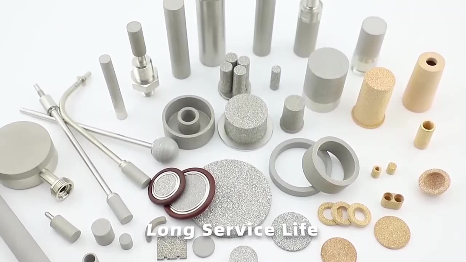 Factory 0.1 0.3 0.5 5 22 50 100 300 Micron Filter Tubes Disc Plate Mesh ...