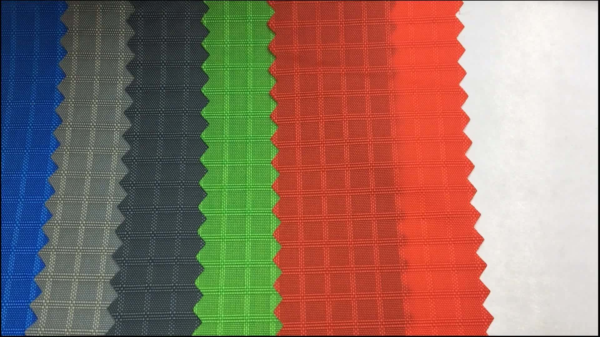 200d 3 Lines 0.5cm Ripstop 100% Nylon Oxford Fabric For Bags Tents ...