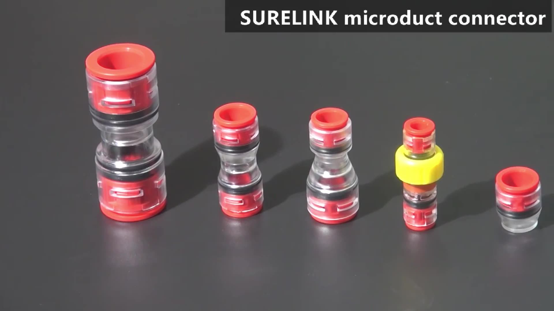 Conector De Microducto Microduct Straight Connector For Microduct Push ...