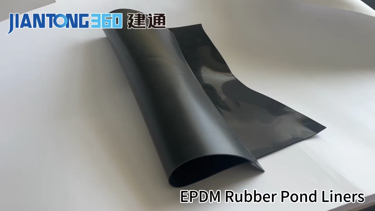 1.5mm 2mm Eva Epdm Waterproof Geomembrane Plastic Pond Liner For Fish ...