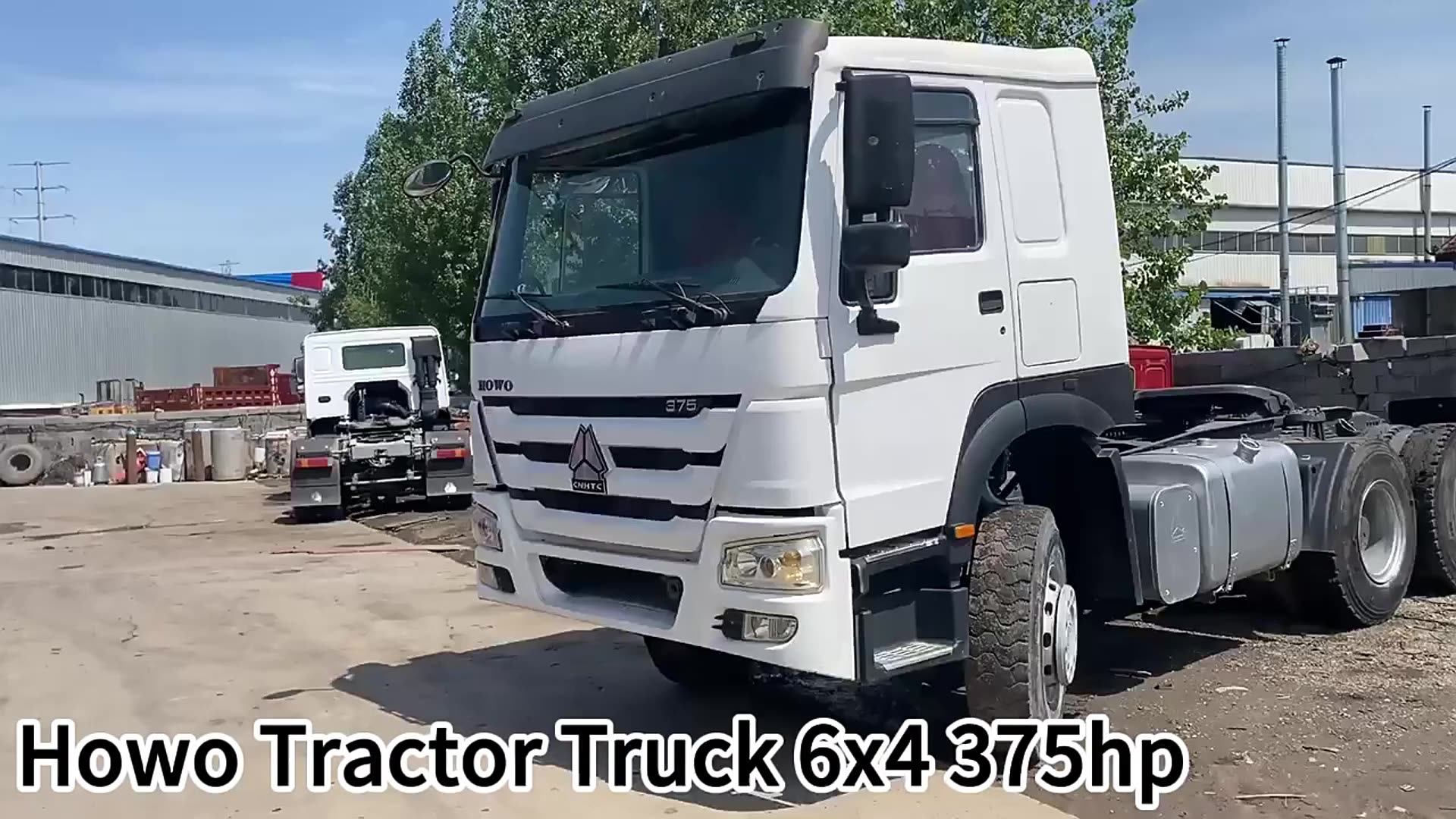 Best Price Used Sinotruck Howo Tractor Truck 6x4 371 375hp Trailer ...
