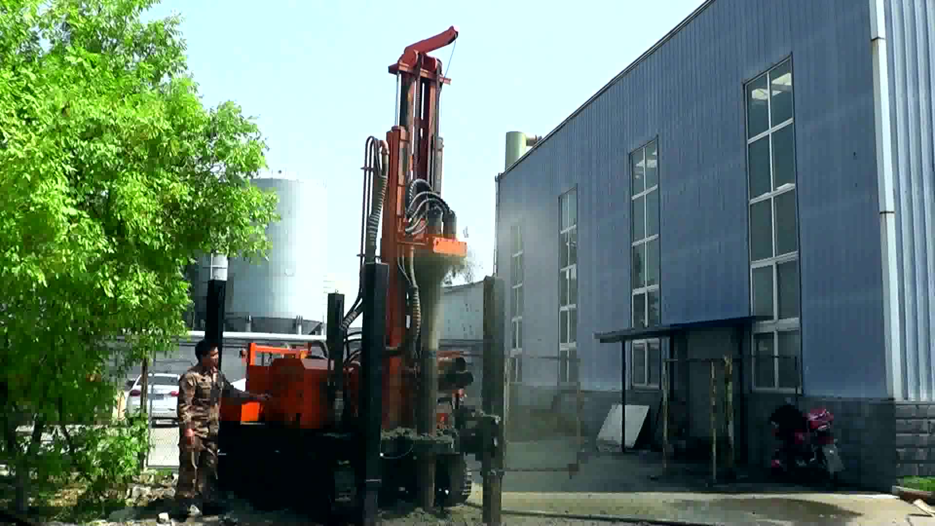 Top Hammer Air Track Drilling Rig With Air Compressor For Rock Drilling ...