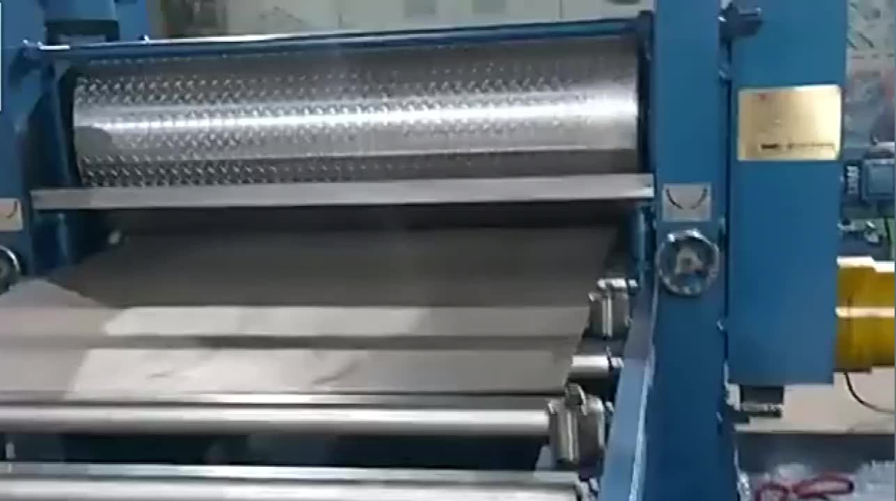 Metal Steel Sheets Steel Plate Diamond Checker Pattern Leveling ...