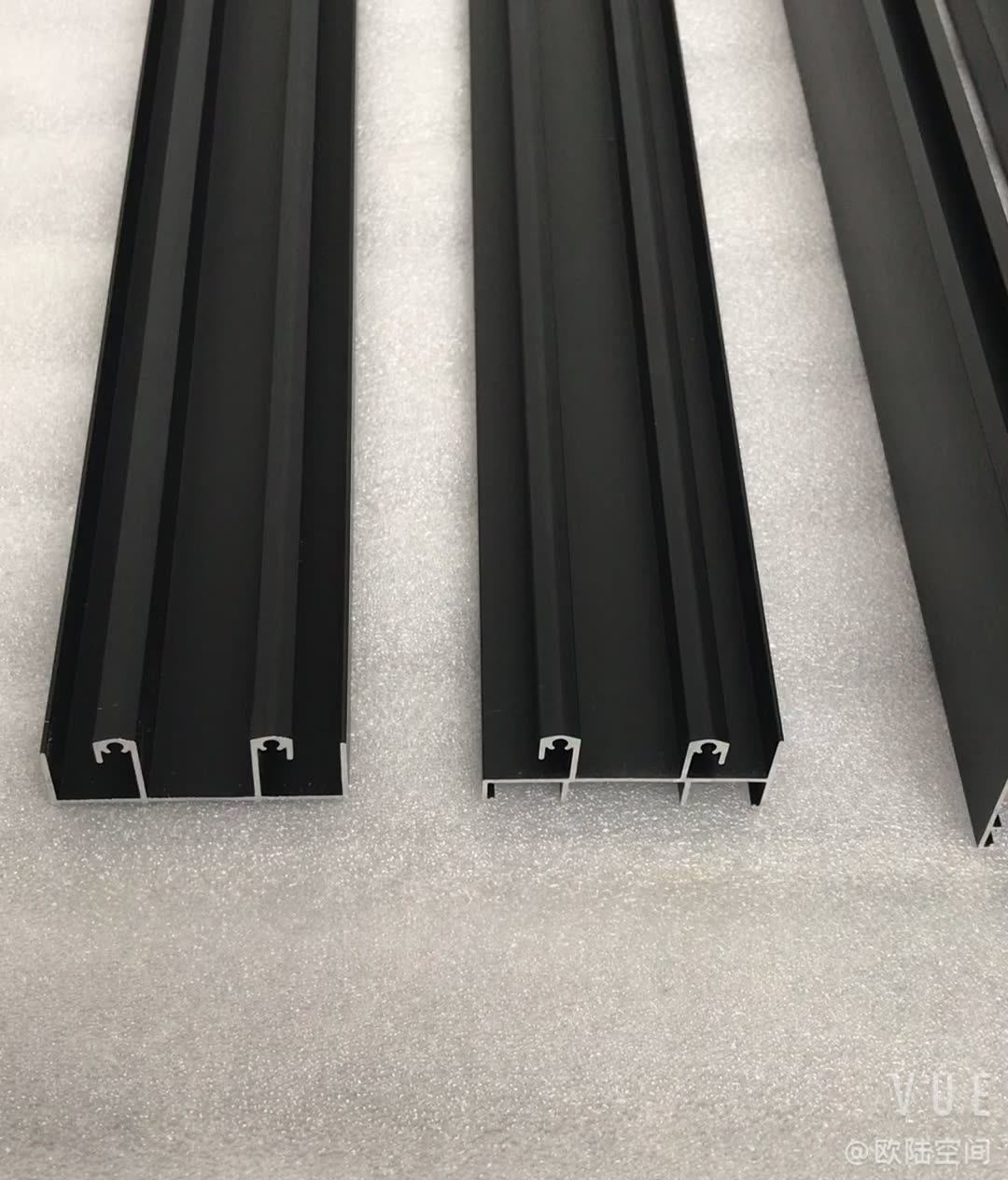 Negro Perfiles De Aluminio Para Bolivia/perú 20 Y 25 Serie Windows ...