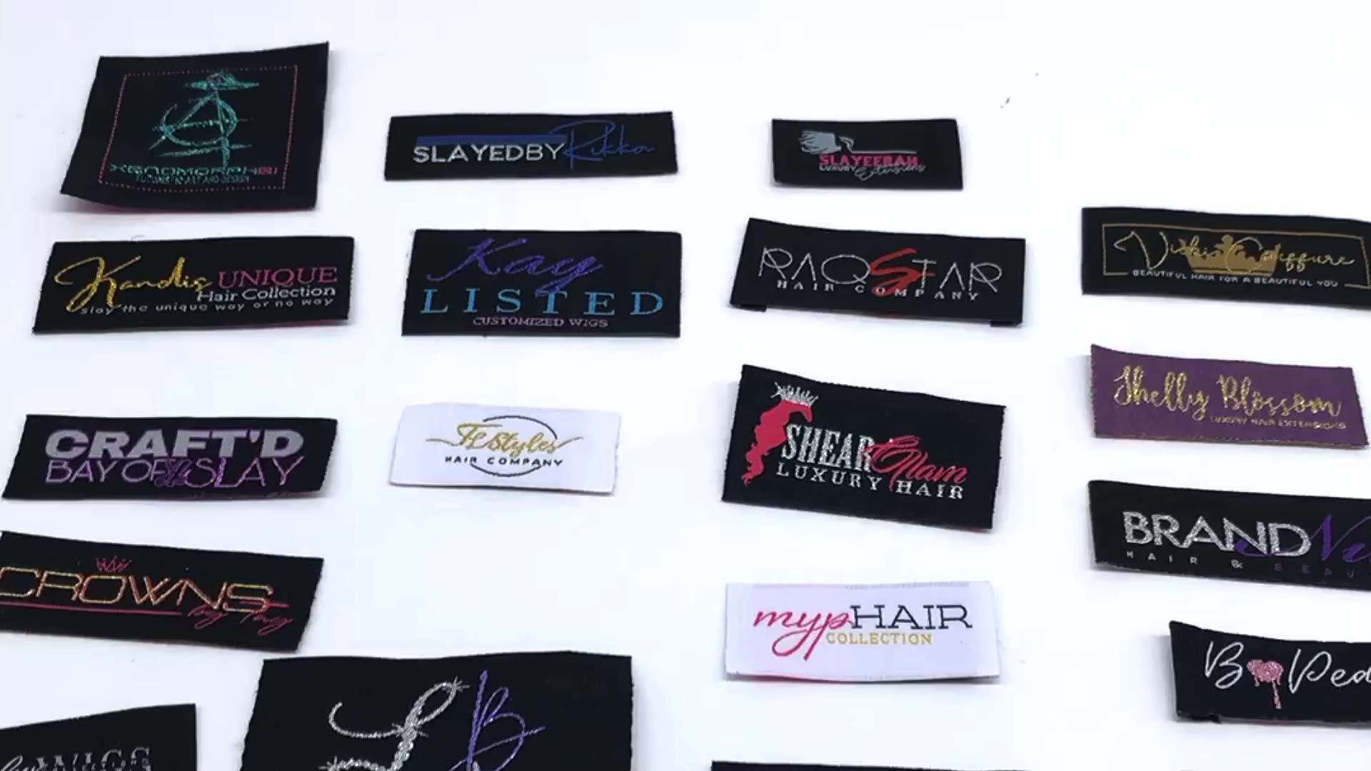 Custom New Design Wig Tags Colorful Wig Labels Tags For Wigs - Buy ...