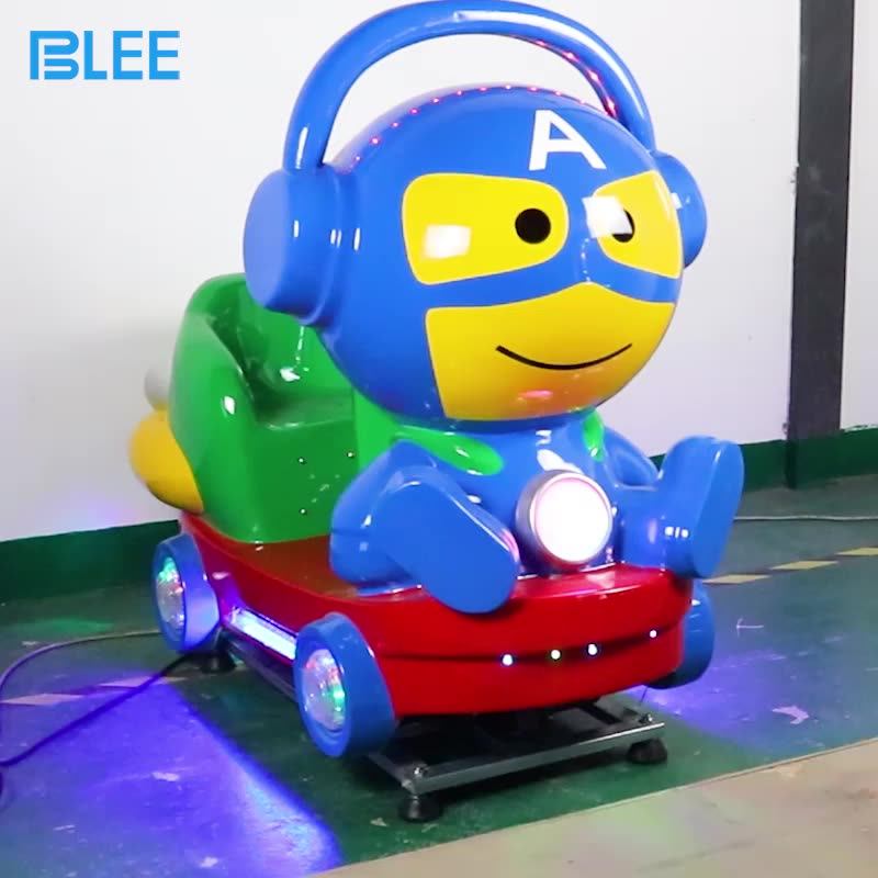 Fiber Glass Coin Operated Electric Mini Train Amusement Kiddie Rides ...