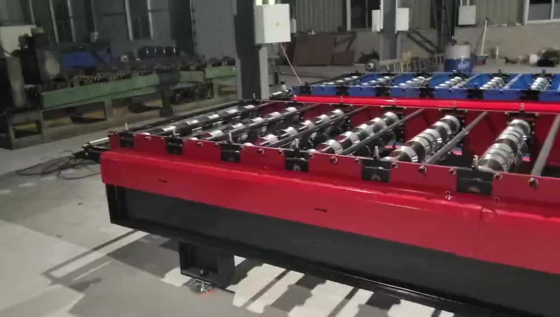 Single Layer Trapezoidal Color Steel Tile Press Sheet Roof Wall Tile ...