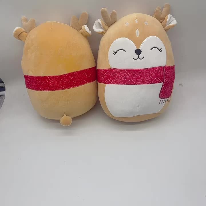 Squish Squishy Mallow Mellow Plushie Octopus Axolotl Cow Bunny Dragon ...