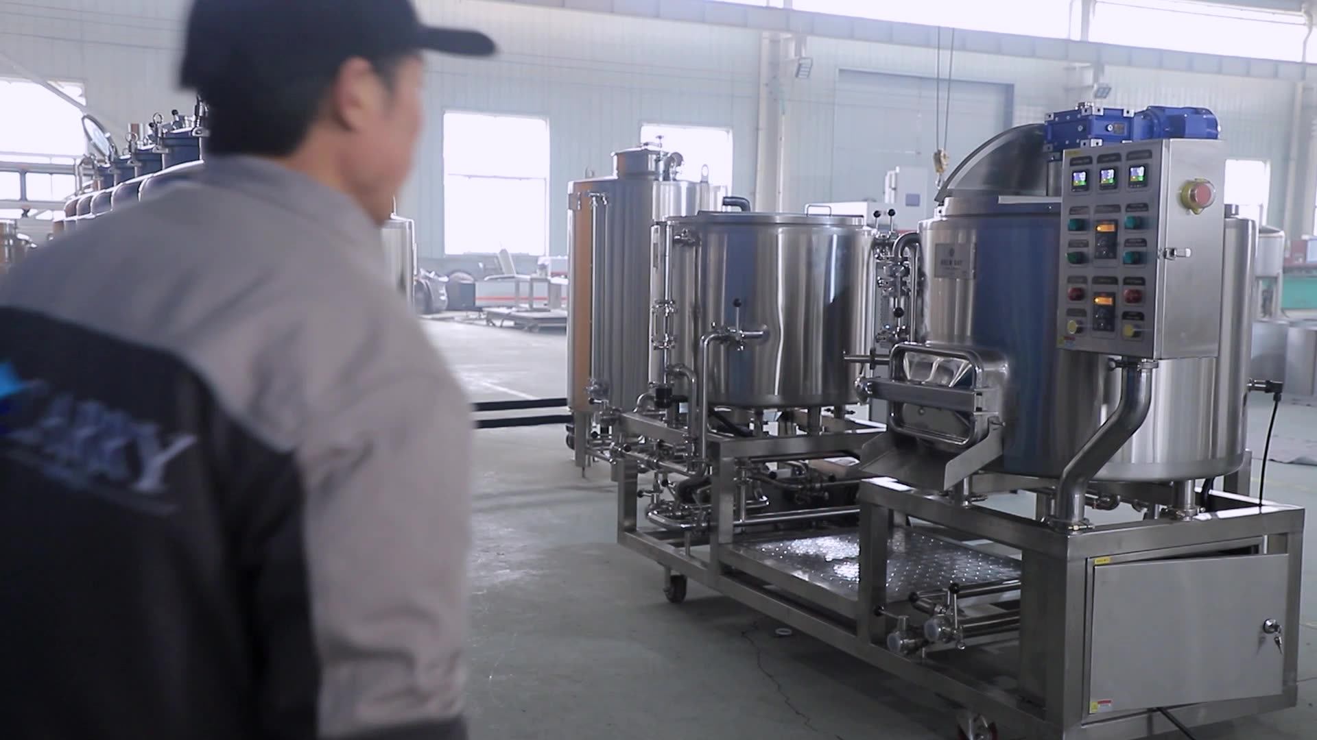 Carry 200l Star Series 3-vessel Brewhouse Micro Brewing Equipment Micro ...