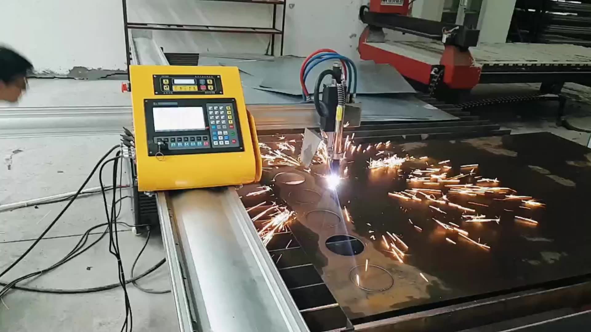 Cheap Portable Mini Plasma Cutter Cnc Small Table Steel Metal Cutting ...