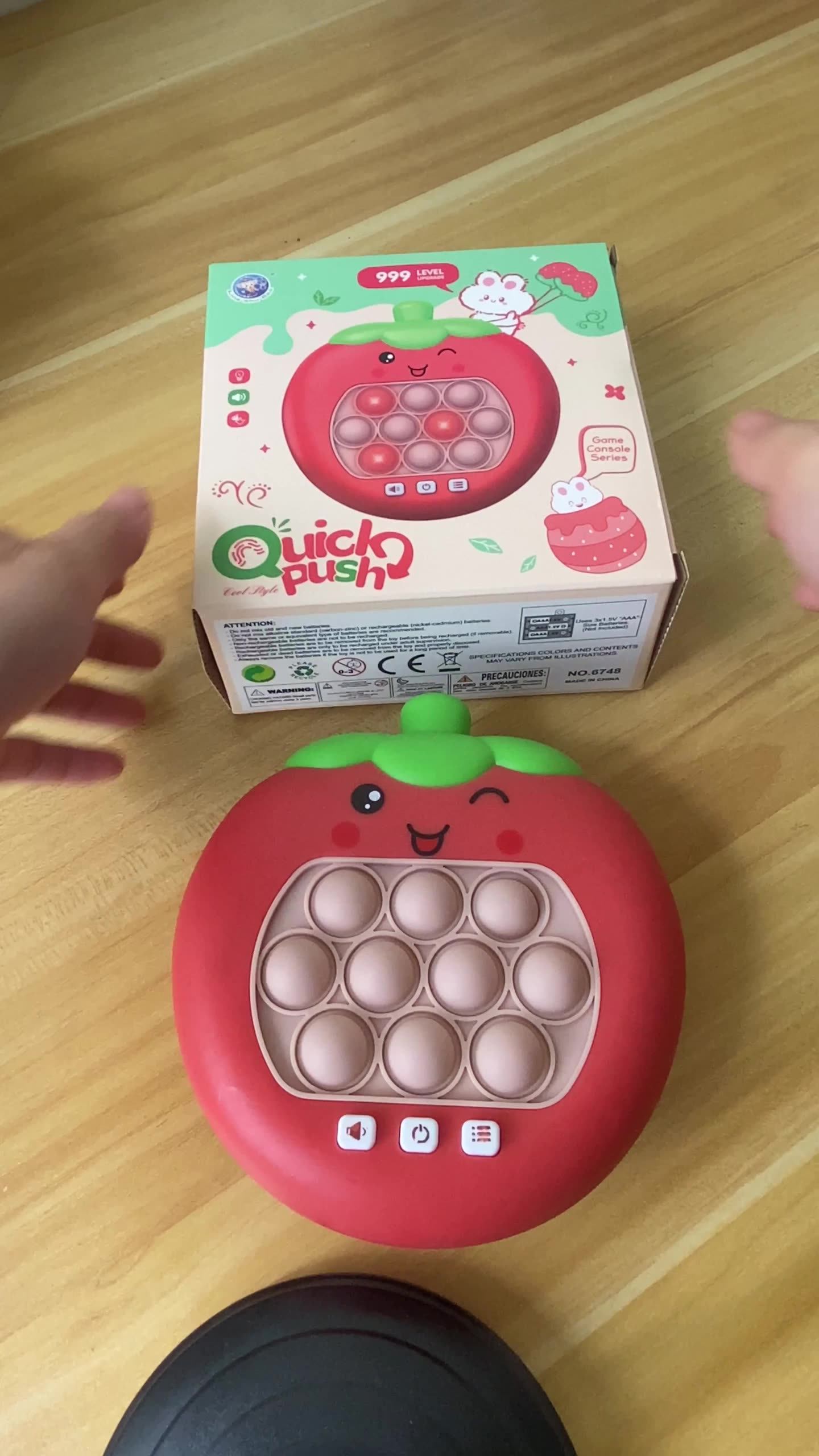 Speed Push Game Quick Push Electronic Pops It Pops Toys Fast Push ...