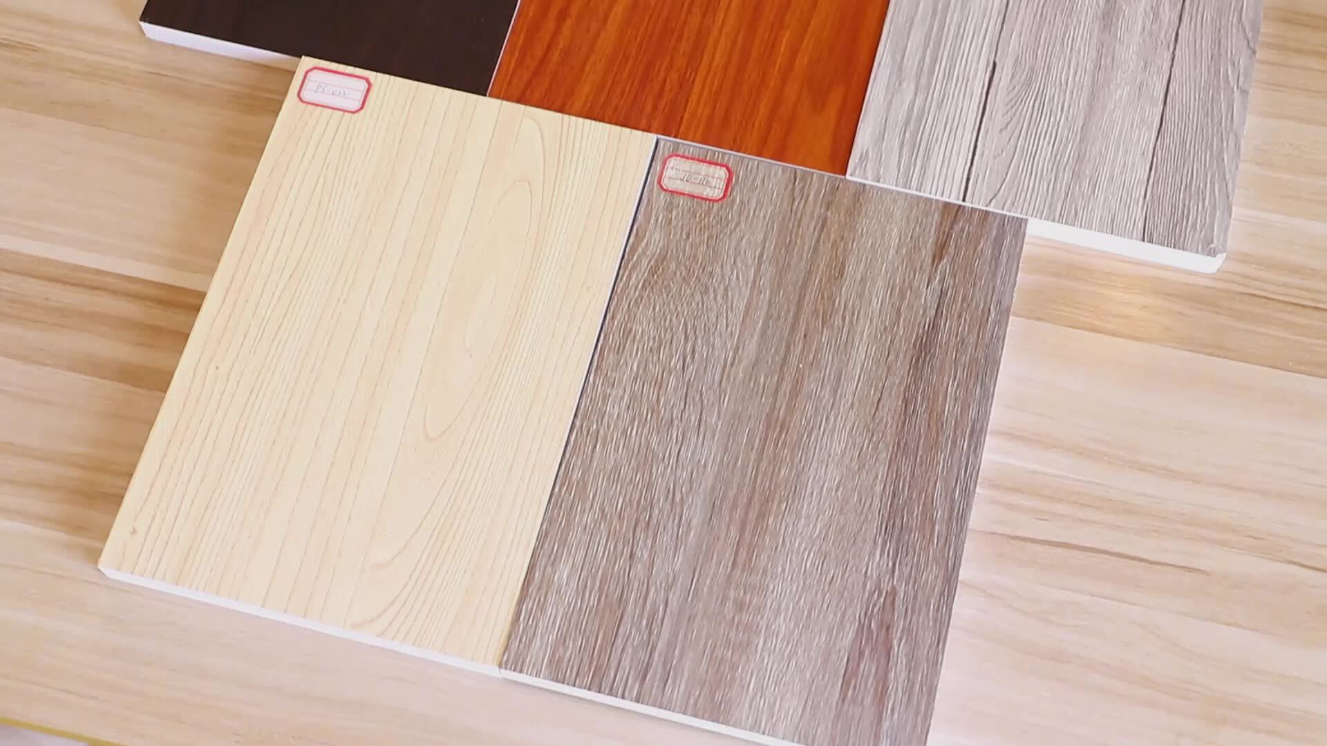Wood Grain Pvc Sheet Laminated Pvc Foam Board China Factory - Buy ...