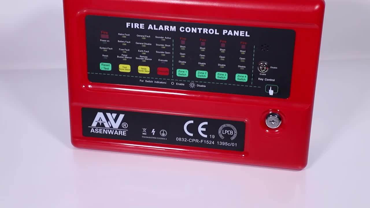 Control Panel Manufacture Fire Alarm Annunciator Panel Intelligent ...