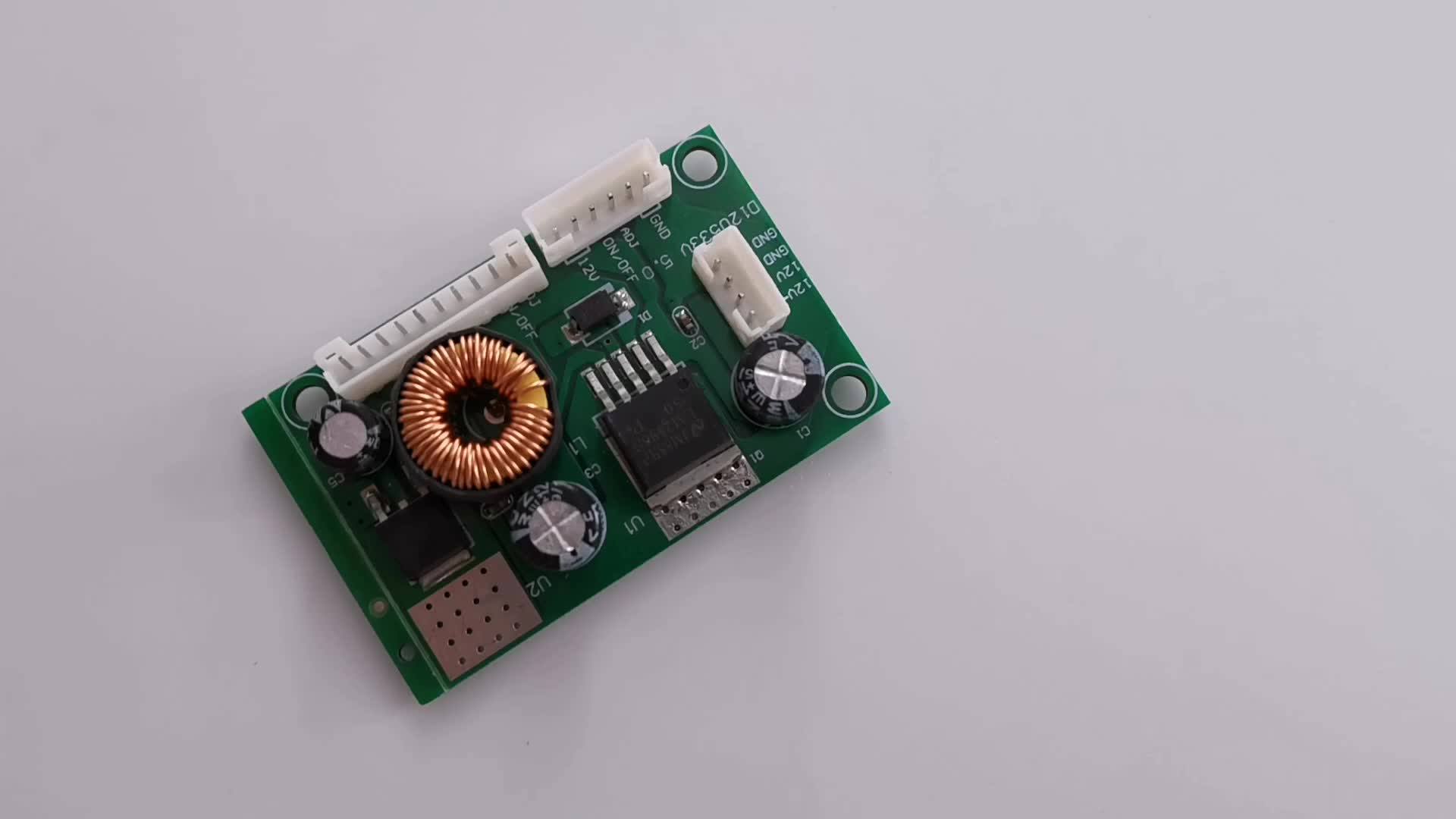 12v Dc Converter Dc Step-down Module 12v To 5v To 3.3v 3a Current Power ...