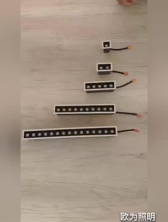 Allway Laser Blade Aluminum Fixture Black Downlight Indoor Smd Ceiling ...