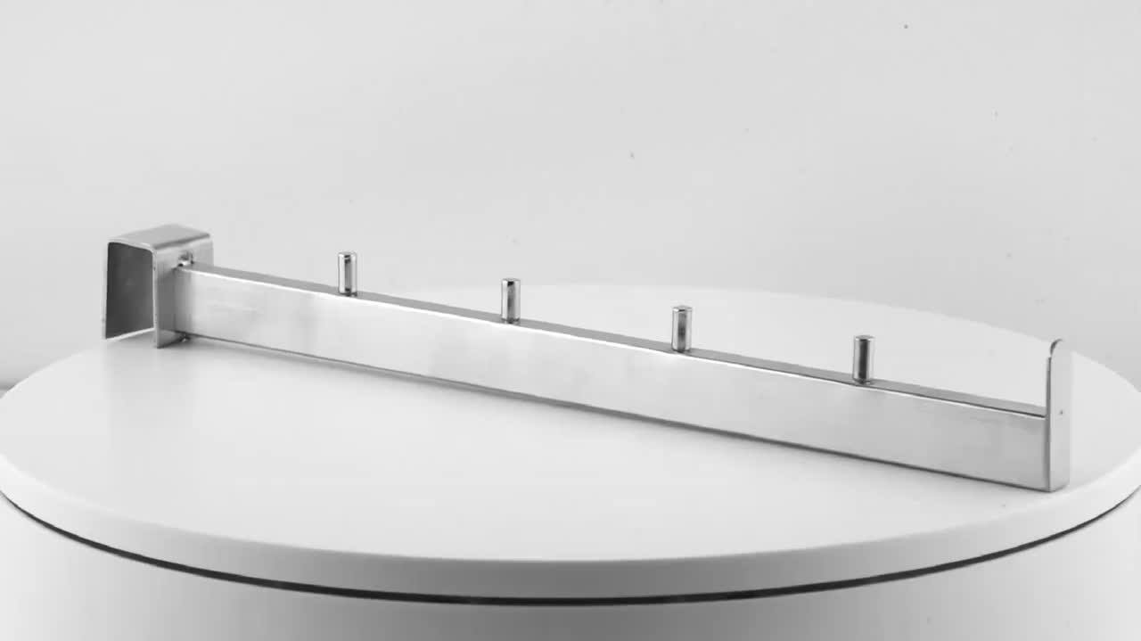 Metal Tube Bar Hardware Display Bar Balls Hooks For Clothes Hanger ...