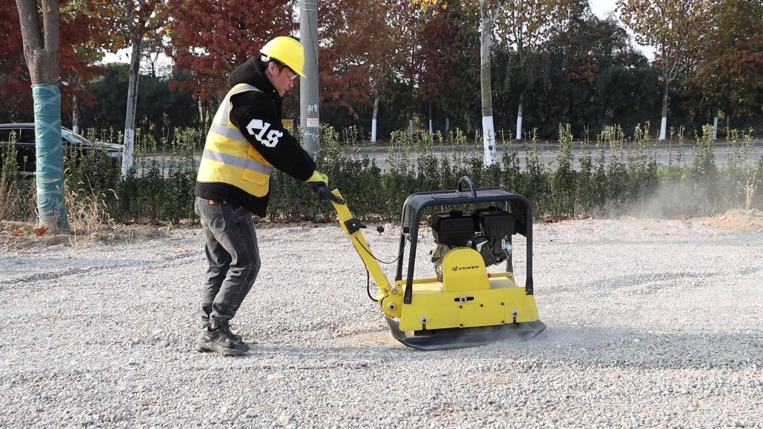 High Quality 13hp Gx390 Soil Compactor Diesel Engine Reversible Plate ...