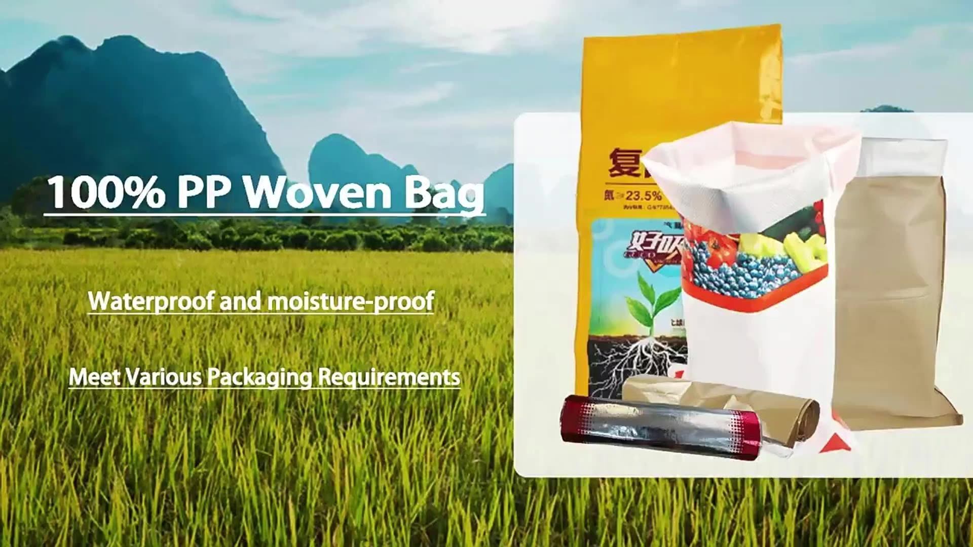 China Factory Polypropylene Bags 80gsm Non Woven Parcel Woven Pp Bags ...