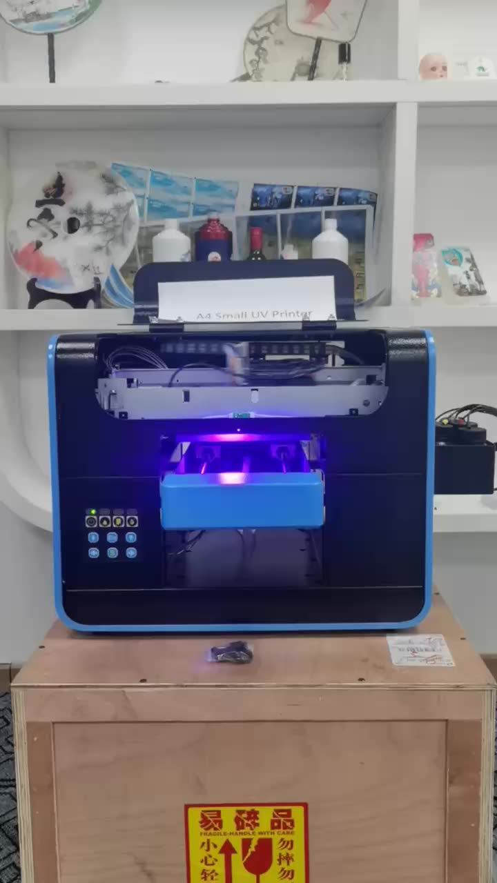 New A4 Size Flatbed Printer Phone Case Acrylic Wood Glass Digital Uv ...