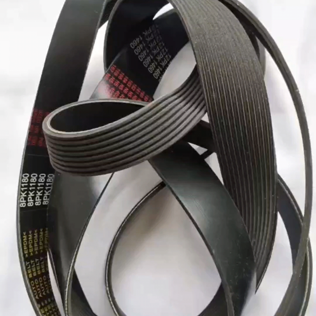 3pk 4pk 5pk 6pk 7pk 8pk 10pk 12pk Automobile Fan Drive Timing Transmission Belt Rubber V Pk Belt ...