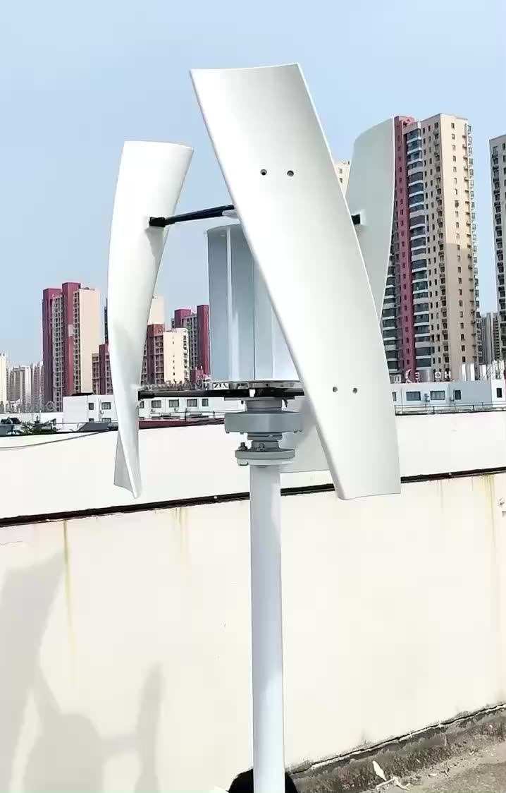 New Arrive 2000w 3000w Vertical Axis Wind Turbine 48v/24v Alternative ...