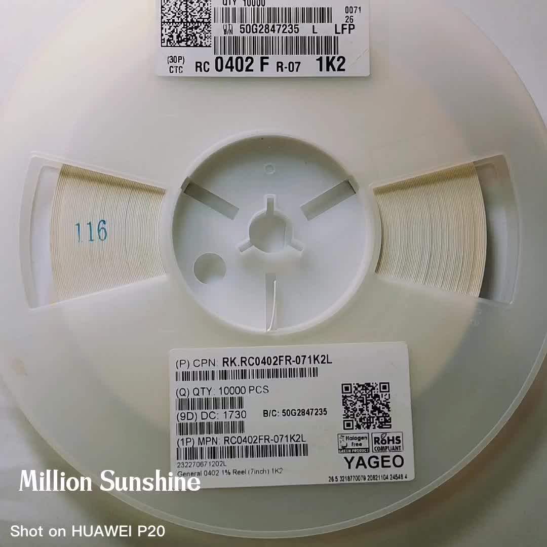 0201 0402 0603 0805 1206 Variable Smd Resistor Thick Chip Resistor Smd ...