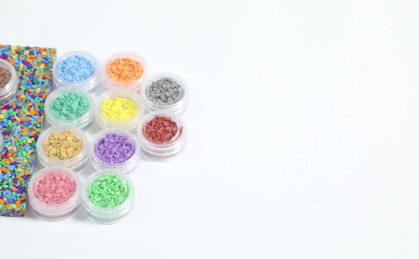 Sbr Black /epdm Rubber Granules Aliphatic Pu Binder Epdm Granule Rubber ...