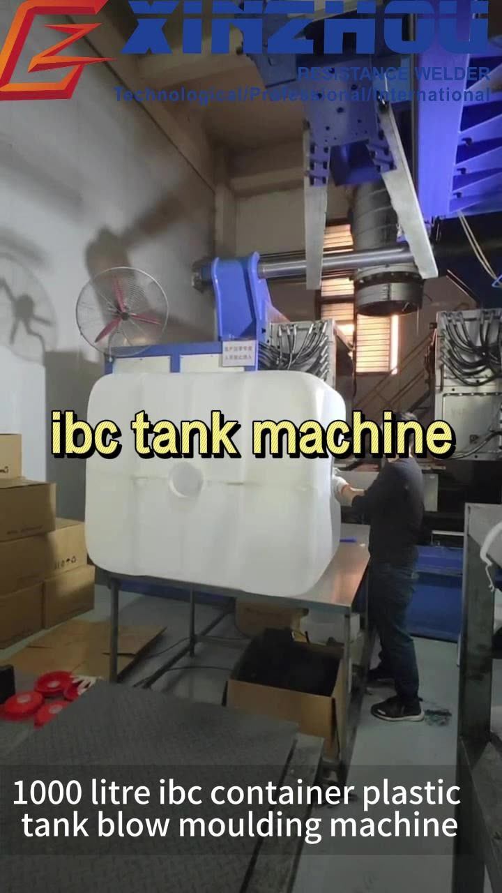 Ibc Tank Plastic Extrusion Blow Molding Machine Ibc Tote 1000 Litre ...
