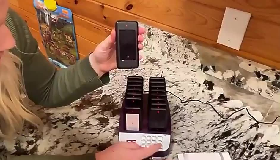 Wireless Restaurant Guest Pagers Restaurant Paging Waiter Pager ...