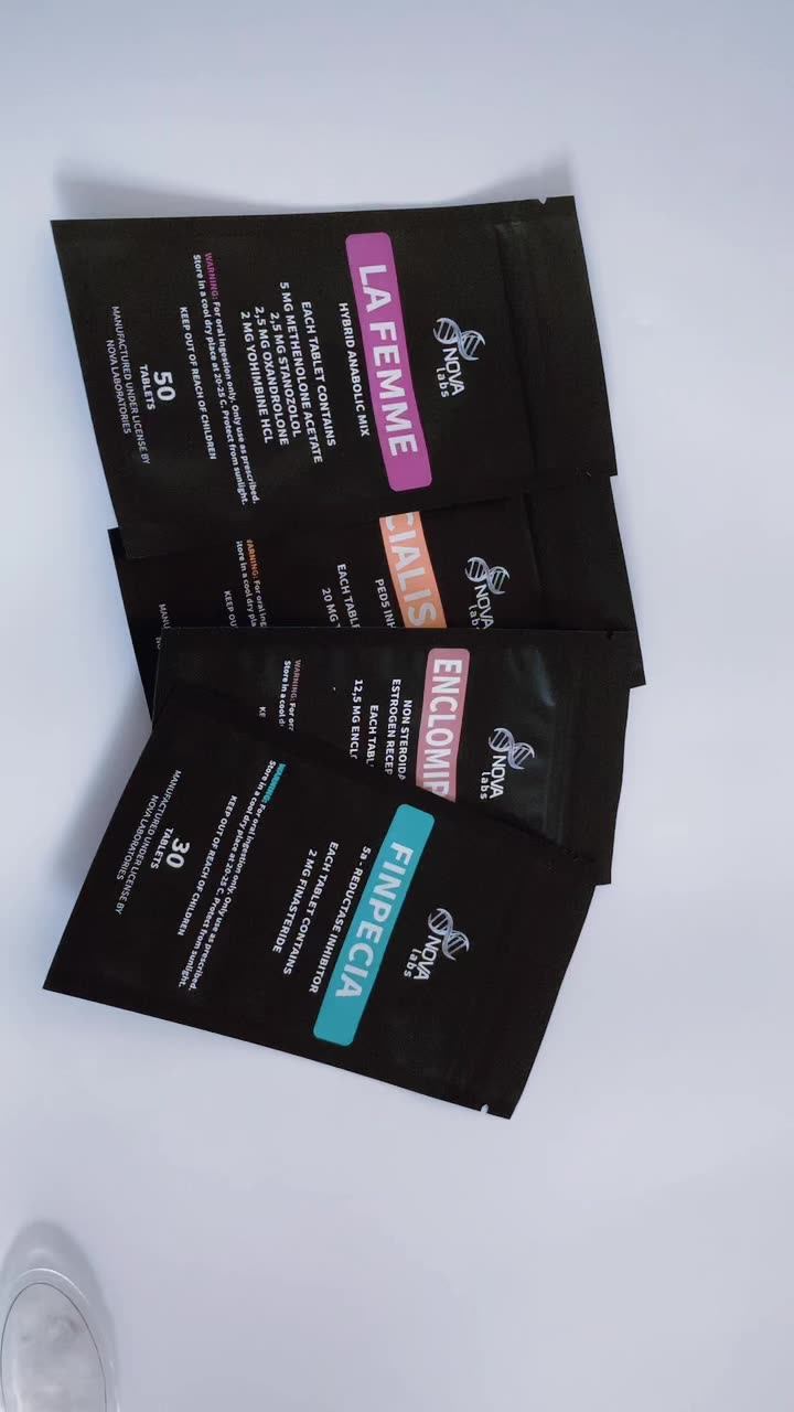 Flexible Packaging Tablet Capsule Mylar Foil Pouch Smell Proof ...