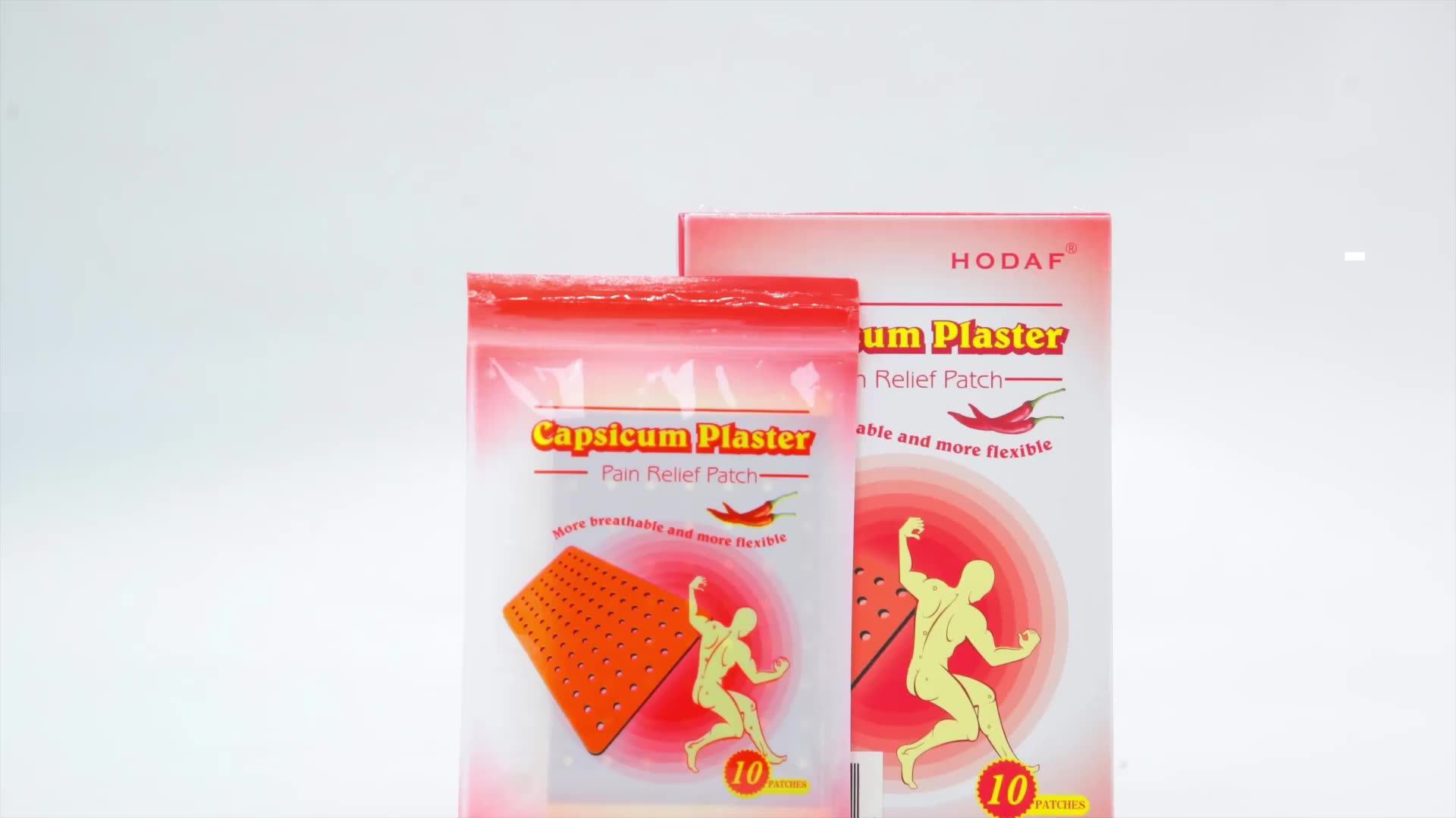 Factory Directly Supply Capsicum Plaster Muscle Pain Relief Patches Leg ...