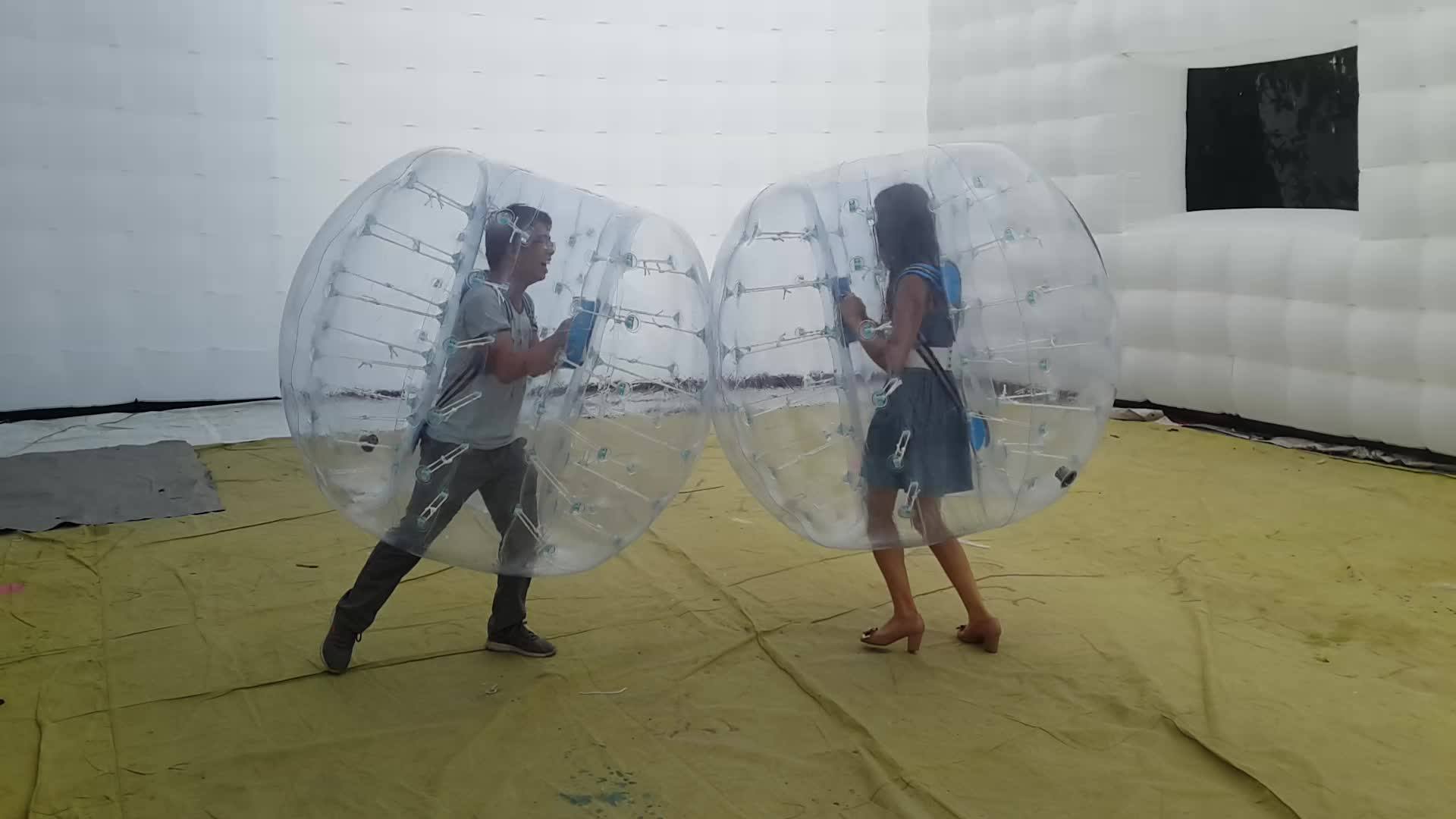 Adult Body Zorb Bumper Ball Suit Inflatable Bubble Football Soccer Ball ...
