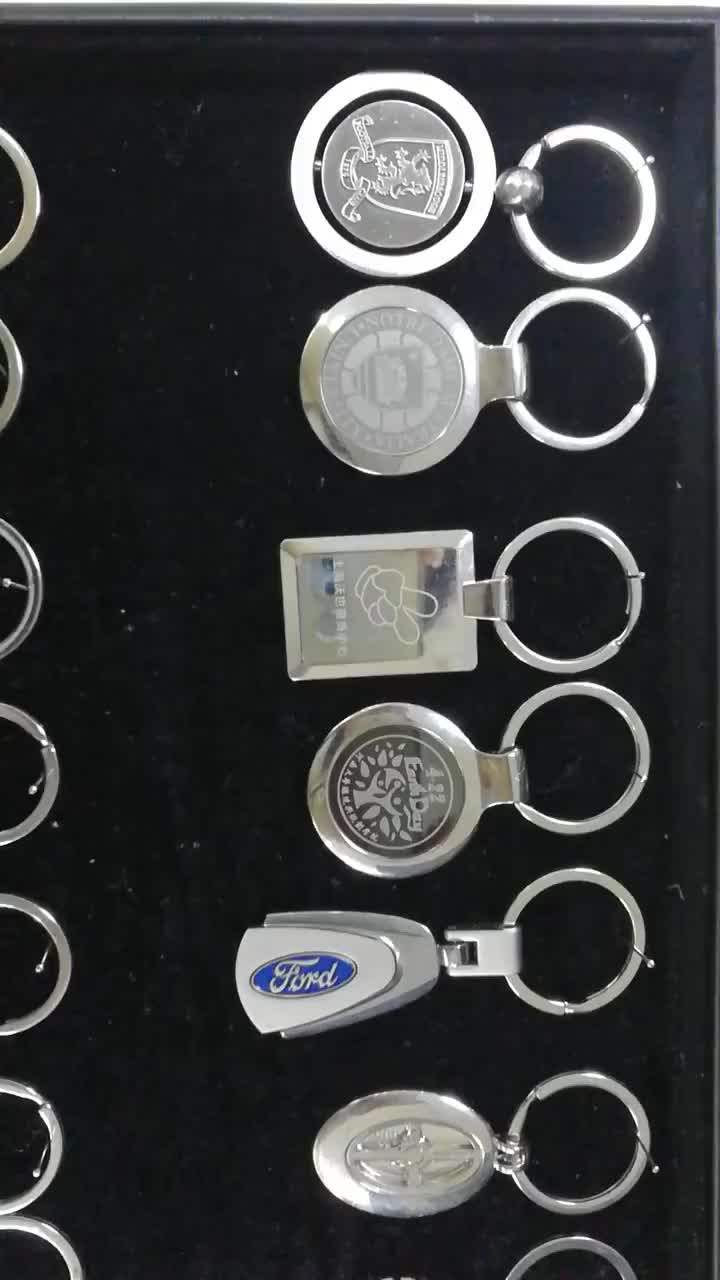 Cheap Custom Engraved Laser Logo Metal Sublimation Blank Keychain - Buy ...