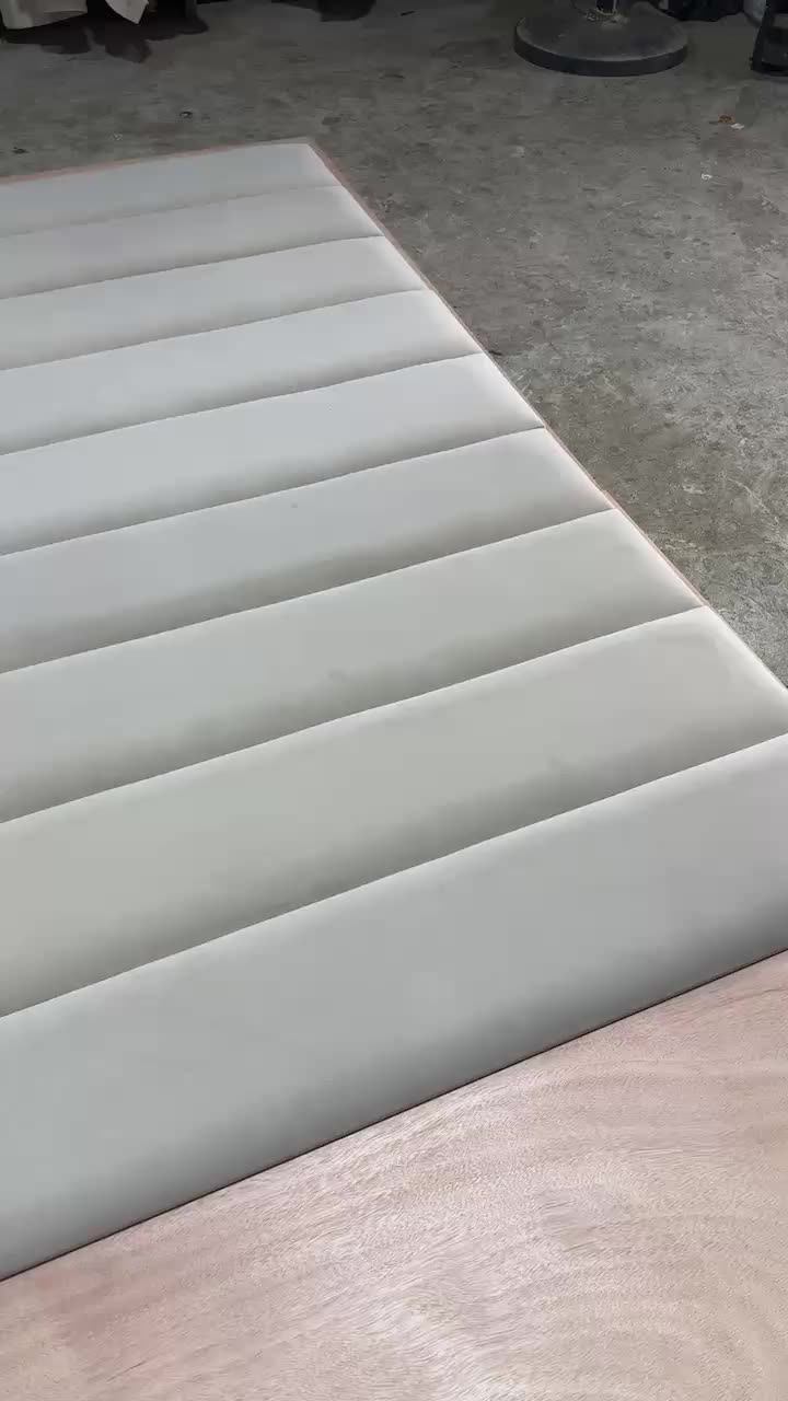 Factory Customized Fabric Soft Wall Panel King Queen Double Children ...