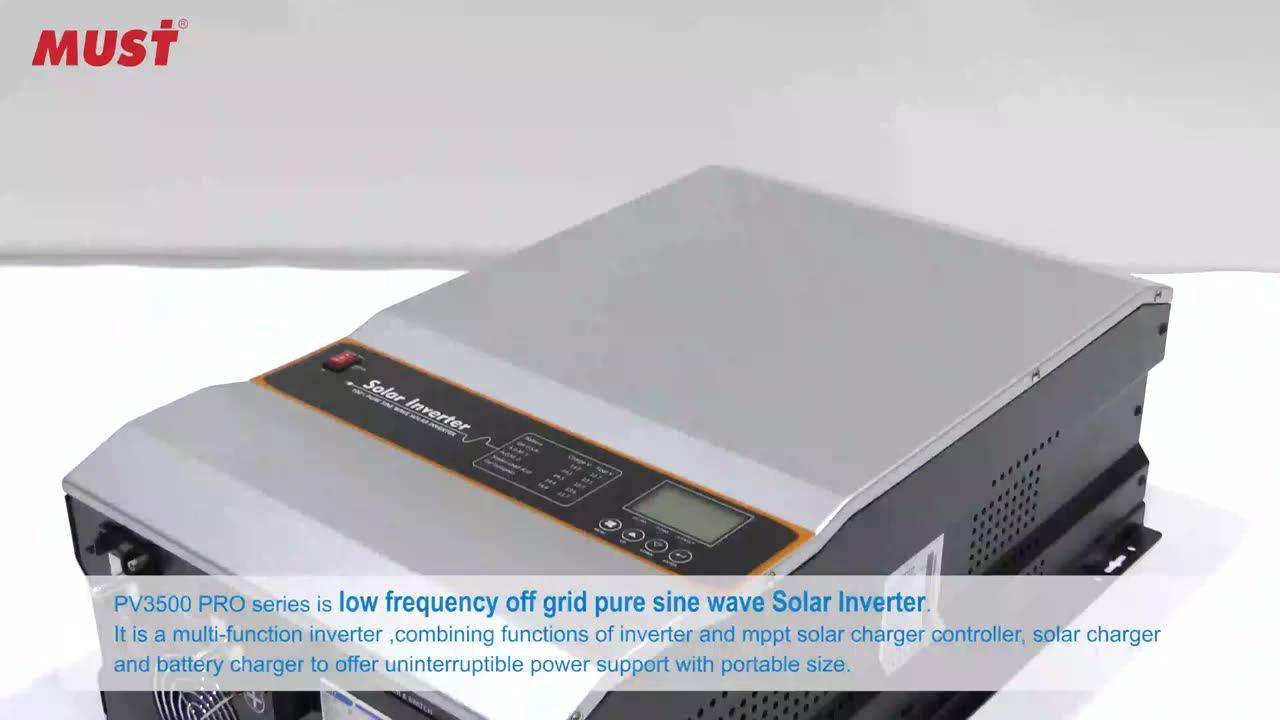 Must Pv3500 Pro 5kw 6kw 8kw 10kw Off Grid Solar System Home Solar ...