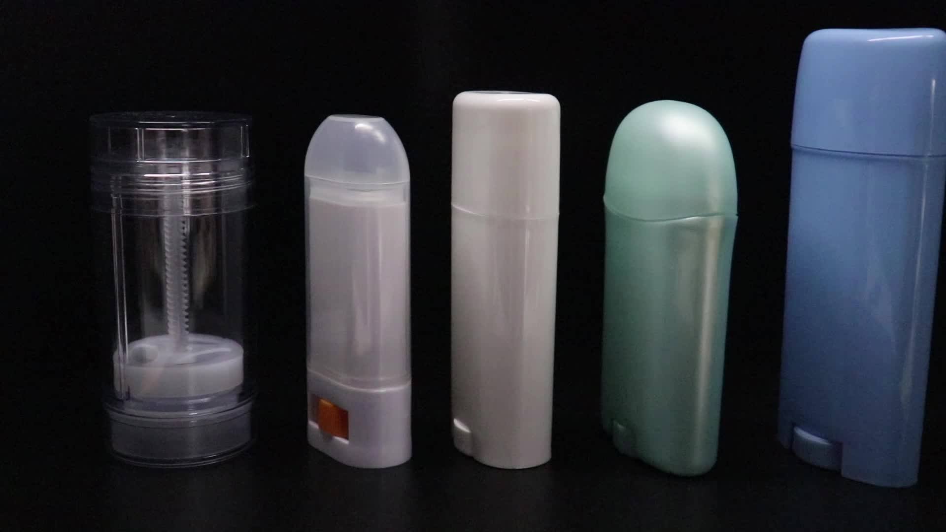 Lege Plastic Ovale Vorm Deodorant Sticks Container Fles 75g 100g/als ...