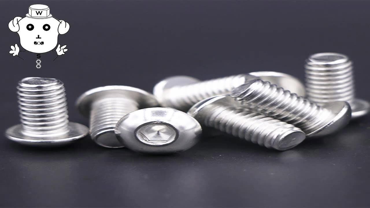 Ansi/asme B18.3bt Stainless Steel 304 316 Hex Socket Button Head Screws ...