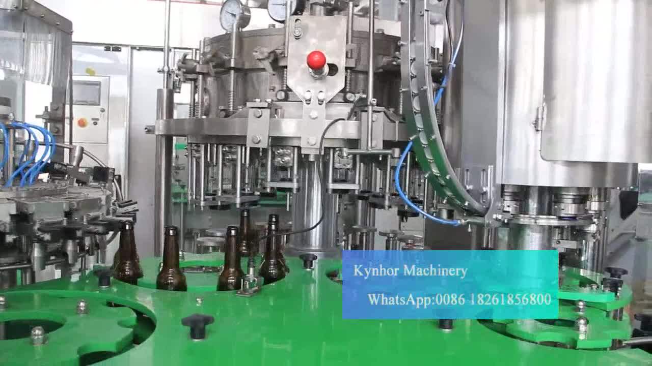 Automatic Alcoholic Drink / Beverage Bottling Equipment - Buy Beverage ...