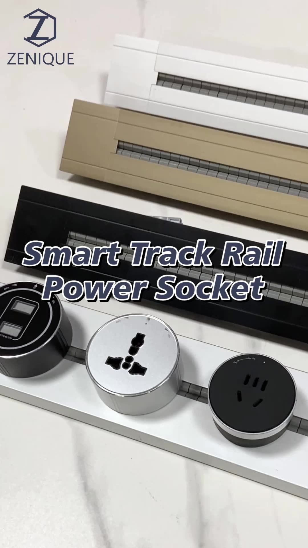 Hot Selling Desk Power Electrical System Rail Track Socket Hidden ...