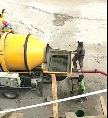 China Continuous Concrete Cement Mixer Machine Price Construction ...