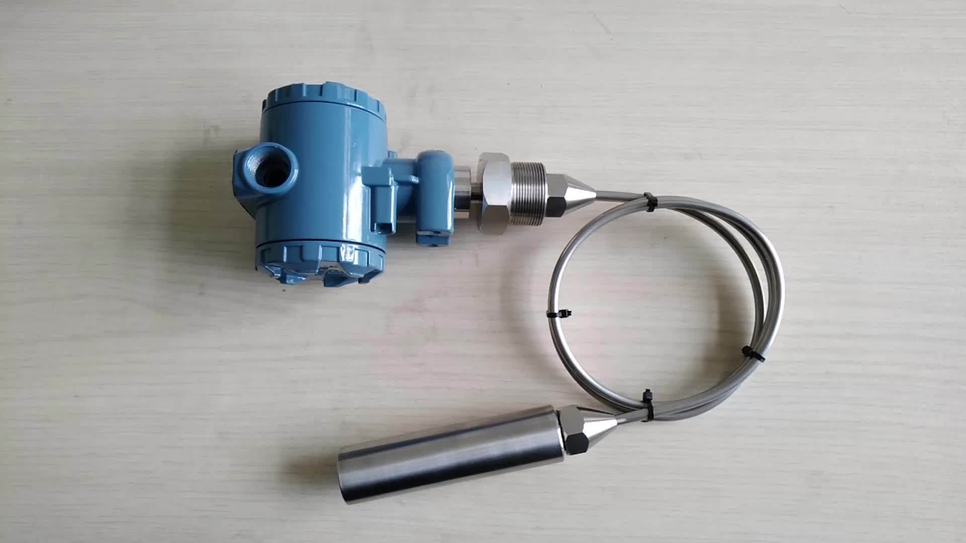 High Temperature Stainless Steel Capacitance Fuel Level Transmitter For ...