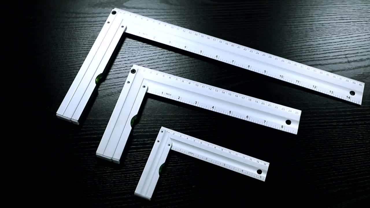 High Precision Measuring 18 Inches Engineer L Shape Aluminum Try Square ...