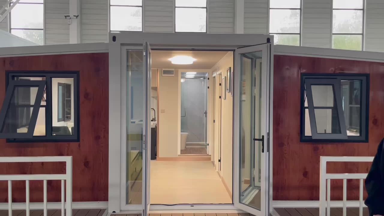 Manufactured Homes Instant Prefabricated Luxury Expandable Prefab Houses Tiny House Villa For ...