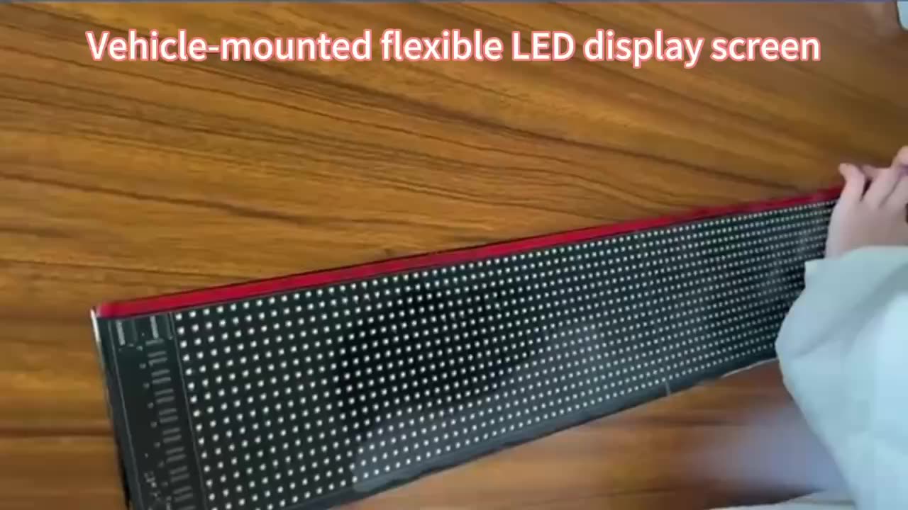 App Control Led Sign Board Flexible Usb Programmable Custom Scrolling ...