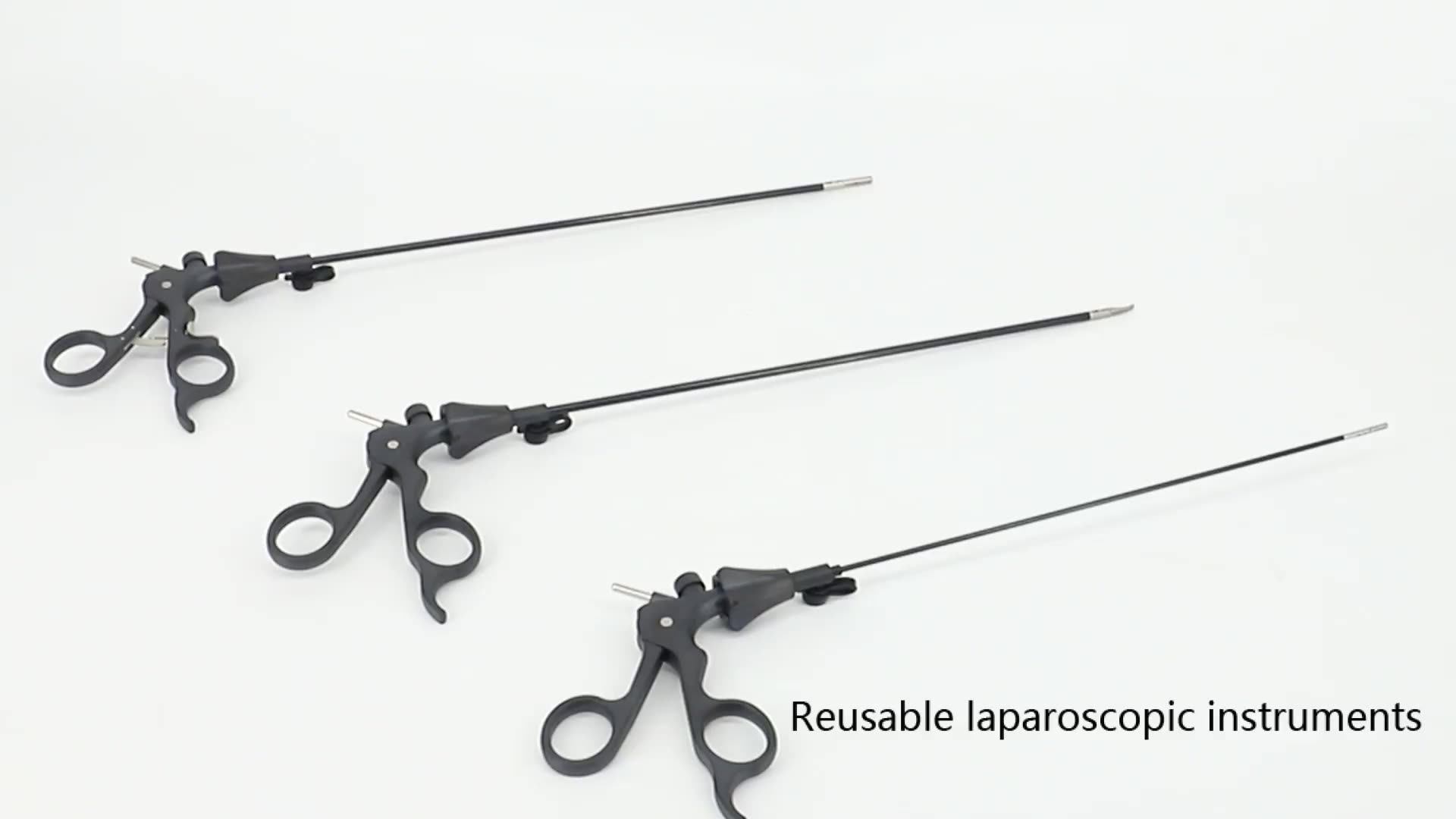 Laparoscopic Surgical Instruments Detachable Handle With Ratchet ...