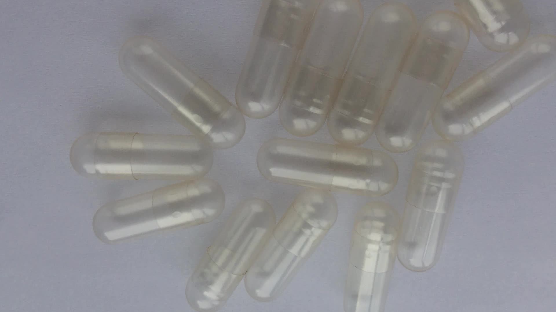 Clear Hpmc Vege Vegetarian Capsules Empty Gelatin Print Capsules Size ...