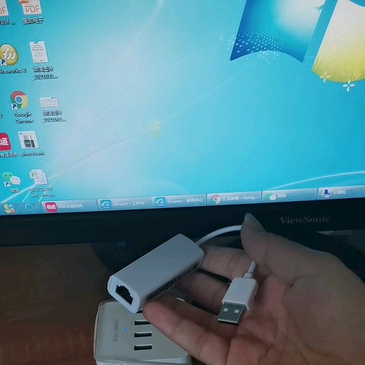 High Speed White Black Rtl8152 Chipset Usb 2.0 To Rj45 Lan 100mbps ...